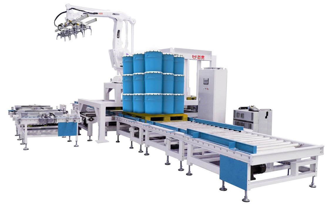Electric Palletizer For Automated Goods Palletizing Steel Mate Low ...