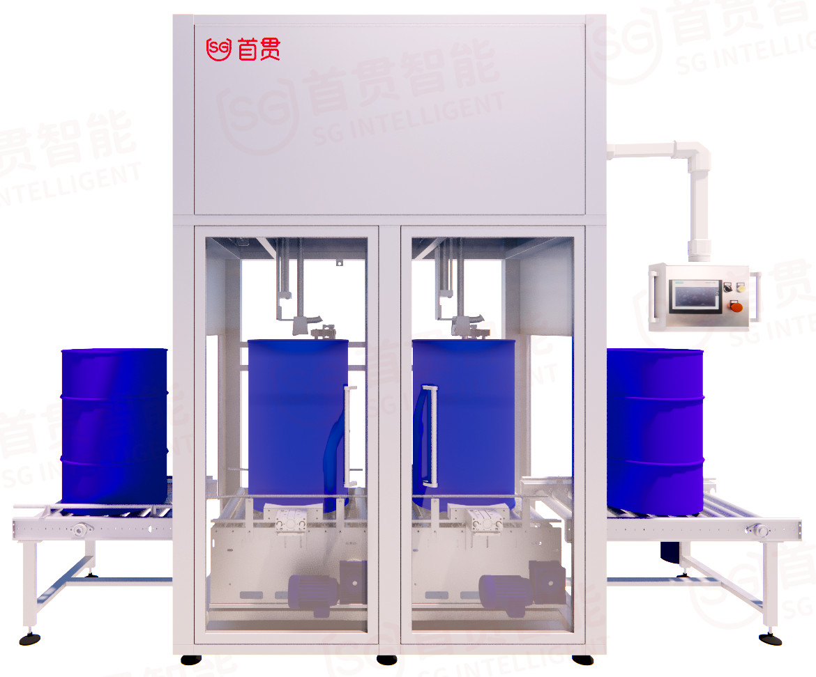 200L Dual Station Automatic Automated Filling Machine