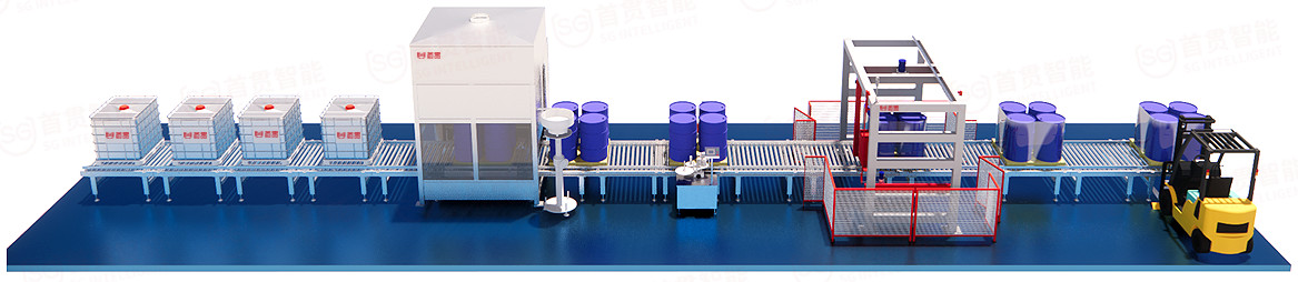 High Precision Ibc Filling Machine Fully Automatic